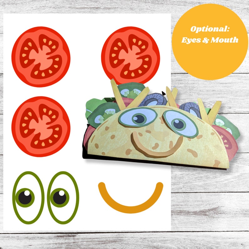 Taco Craft| Cinco De Mayo Printable Craft| Dragons Love Tacos| Craft ...