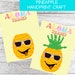 Pineapple Handprint Craft| Aloha Summer Art| Luau Theme Craft| Instant ...