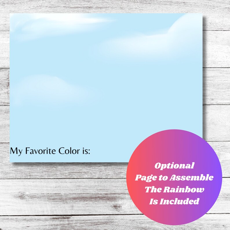 Rainbow Craft| Size Sorting Activity| Color Recognition Craft| Instant ...