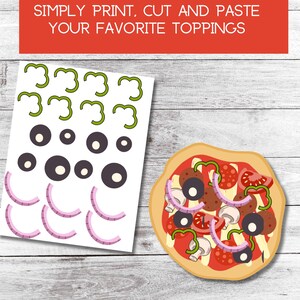Make A Pizza Printable Craft| Scissor Skills Activity| National Pizza ...