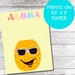 Pineapple Handprint Craft| Aloha Summer Art| Luau Theme Craft| Instant ...