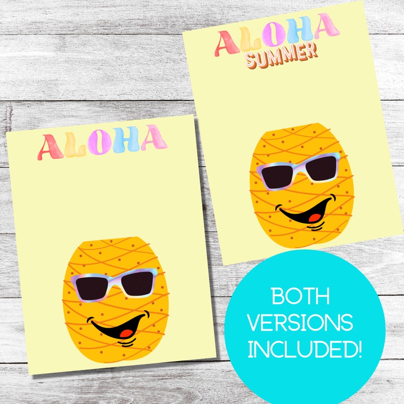 Pineapple Handprint Craft| Aloha Summer Art| Luau Theme Craft| Instant ...