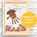 From Little Acorns Mighty Oaks Grow Handprint Craft Fall Keepsake Fall ...