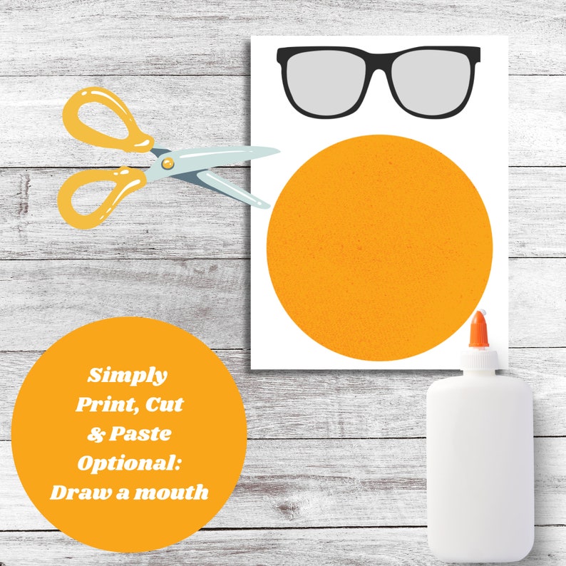 Build A Sun Craft| Summer Sun Scissor Skills Craft| Instant Download - Etsy