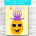 Pineapple Handprint Craft| Aloha Summer Art| Luau Theme Craft| Instant ...