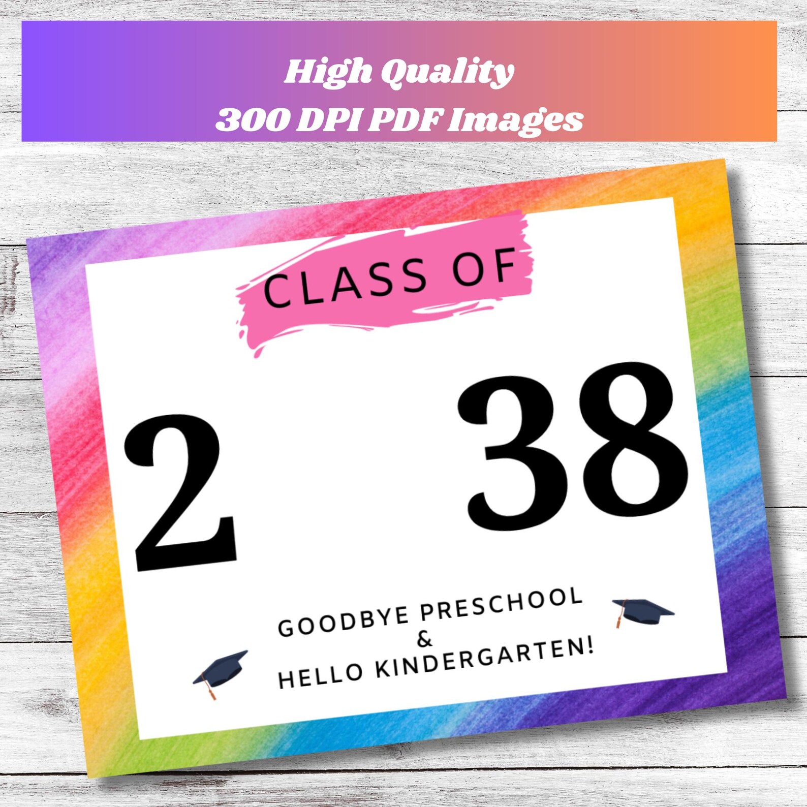 Preschool & Kindergarten Graduation Bundle: Diploma, Handprint Craft ...