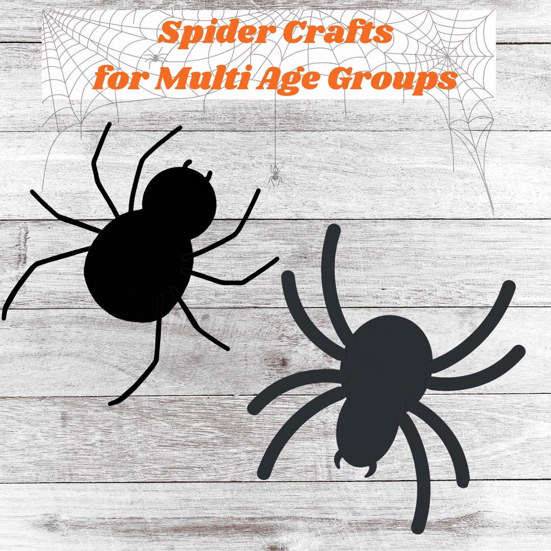 Spider Scissor Skills Craft: Halloween Cut & Paste Activity (digital ...
