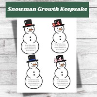 Ribbon Height Ornament Tags Printable | Holiday Keepsake Craft for Kids ...