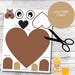Groundhog Printable Craft| Scissor Skills Activity| Build A Groundhog ...