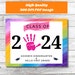 2024 Graduation Handprint Art Instant Download Printable for ...