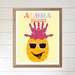 Pineapple Handprint Craft| Aloha Summer Art| Luau Theme Craft| Instant ...