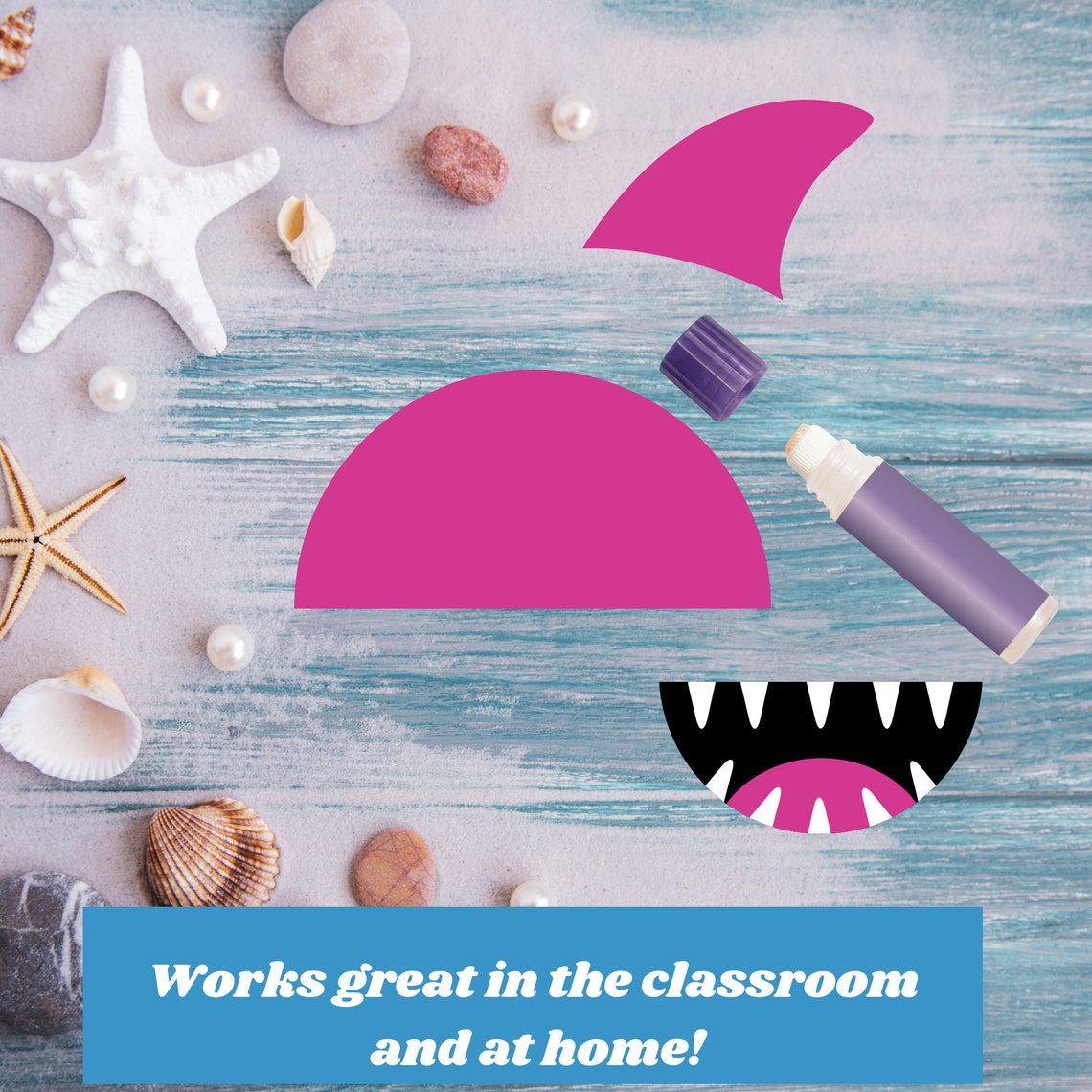 Shark Paper Plate Craft: Scissor Skills Activity (digital Download) - Etsy