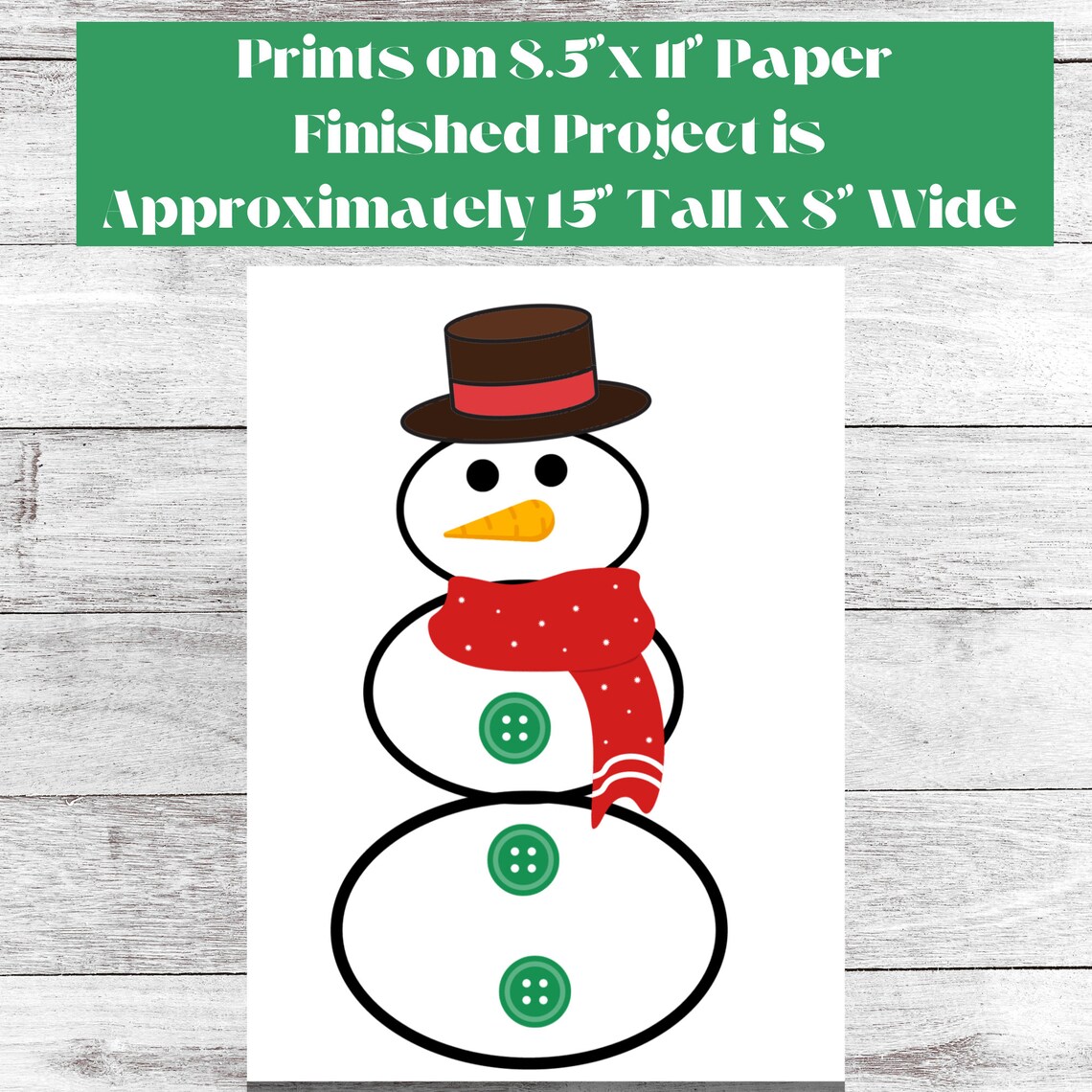 Snowman Printable Craft| Scissor Skills Activity| Build A Snowman ...