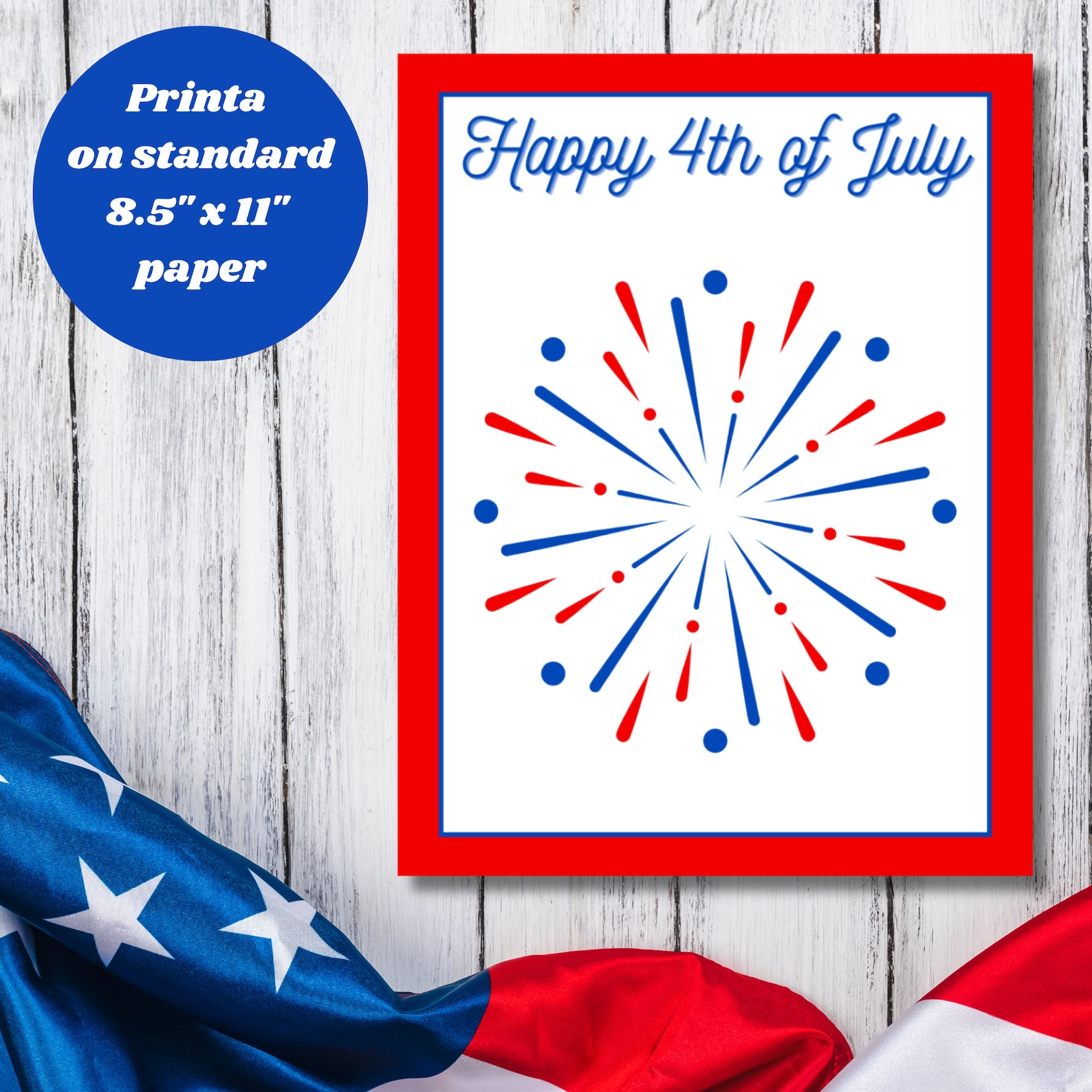 4th of July Firework Handprint Craft| Independence Day Activity ...
