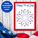 4th of July Firework Handprint Craft| Independence Day Activity ...