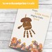 From Little Acorns Mighty Oaks Grow Handprint Craft| Fall Keepsake ...