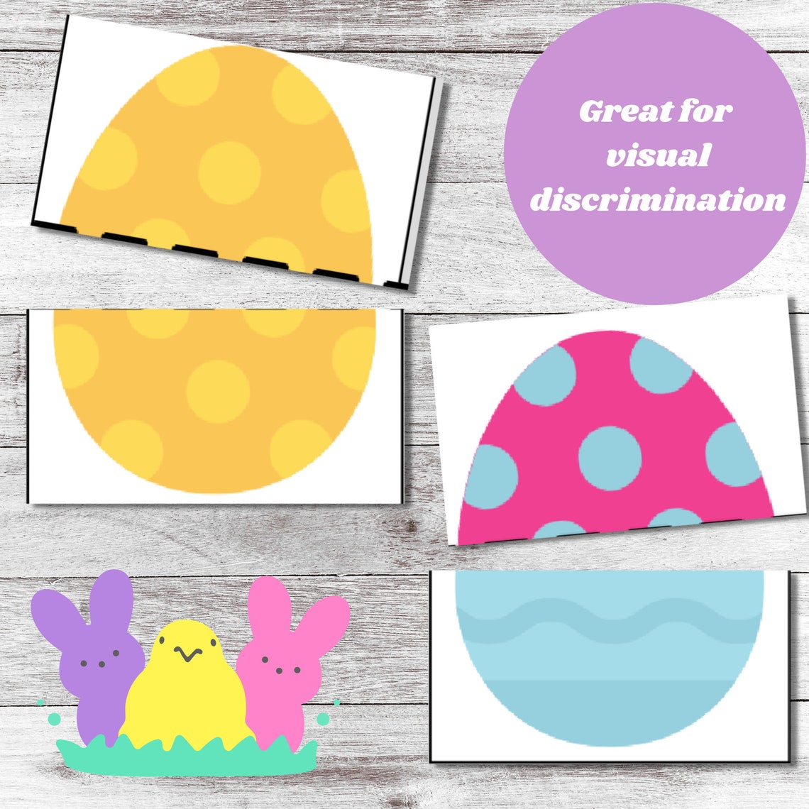 Easter Egg Mix & Match Game: Printable Activity (instant Download) - Etsy