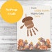 From Little Acorns Mighty Oaks Grow Handprint Craft| Fall Keepsake ...