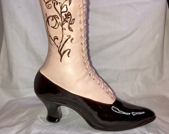 Vintage Ceramic Victorian Boot Figurines & Knick Knacks Collectibles ...