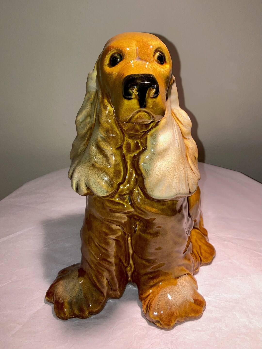 Vintage Royal Haeger Cocker Spaniel Large Ceramic R735 USA Pet Dog ...