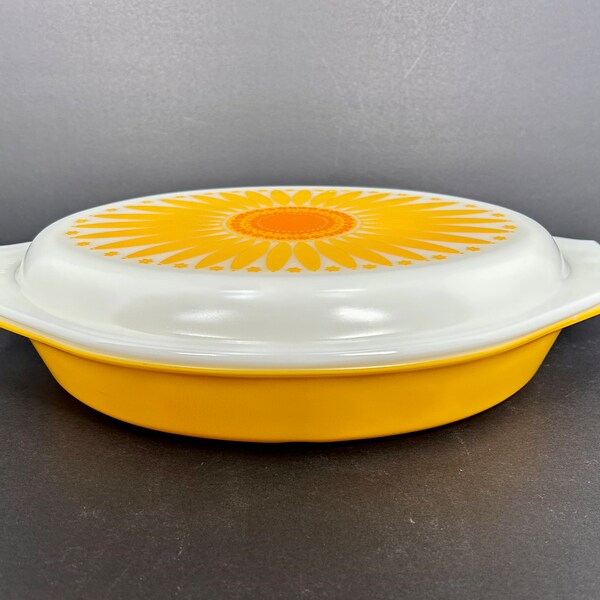 Sunflower Daisy Pyrex - Etsy