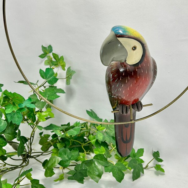 Ceramic Parrot - Etsy