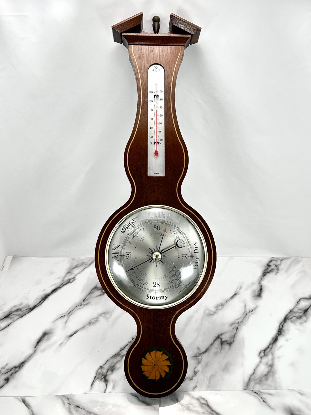 English Vintage Barometer by Shortland Bowen Made in Great Britain Great Gift for Collectors ...