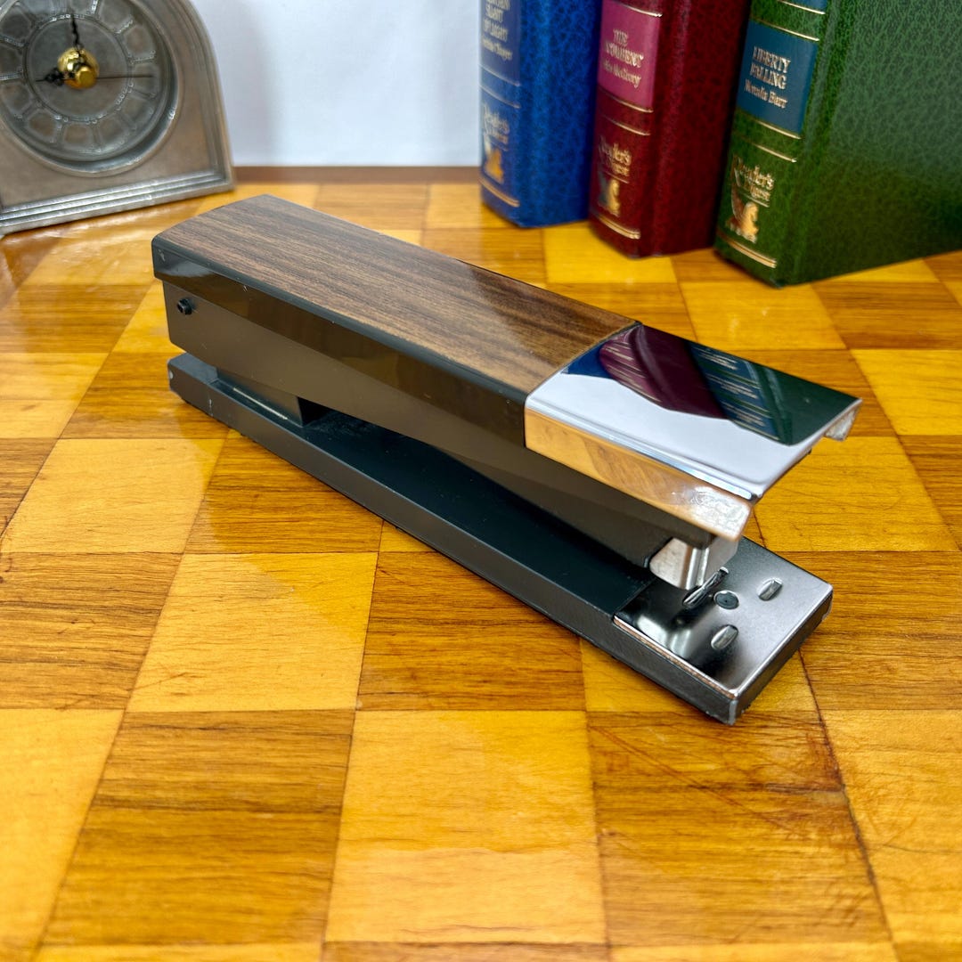Vintage Acco Stapler Metal Mid Century Modern Classic Industrial Age ...