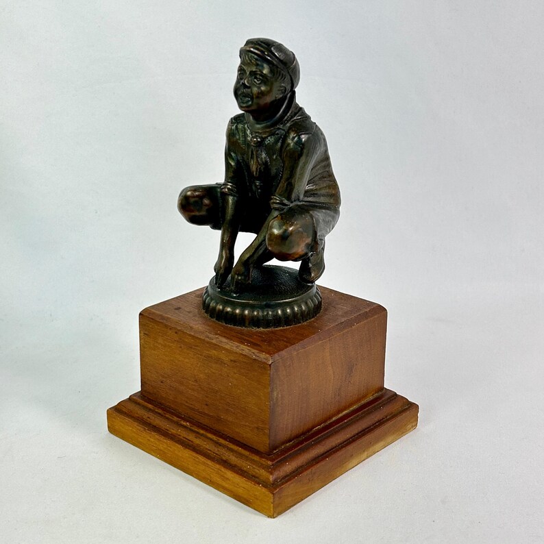 Vintage Bronze Cub Scout Sculpture: Nostalgic Boy Scouts Memorabilia - Etsy