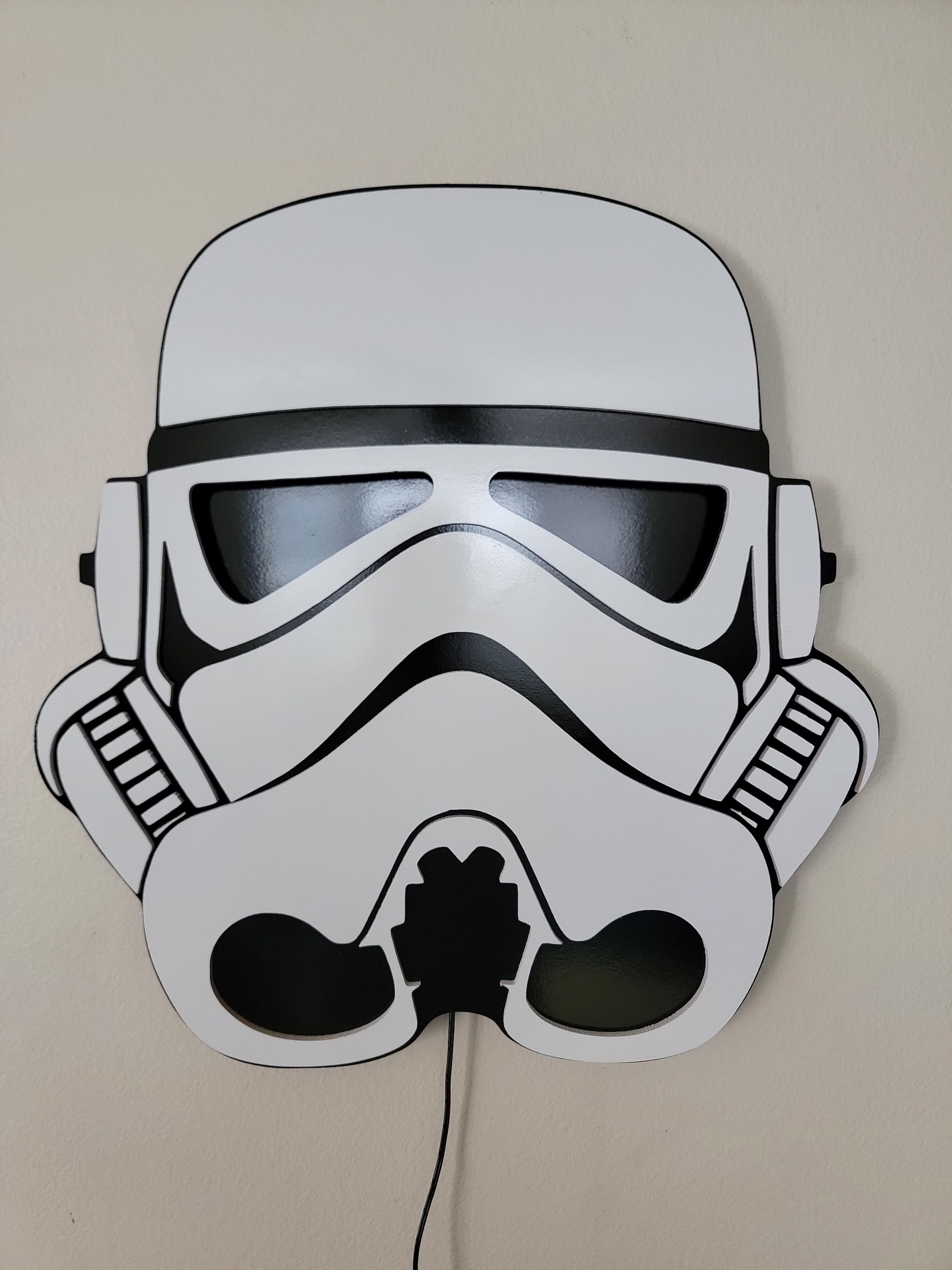 Stormtrooper 3D Sign With LED Lights - Etsy