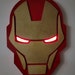 Ironman 3D Sign With LED Lights - Etsy