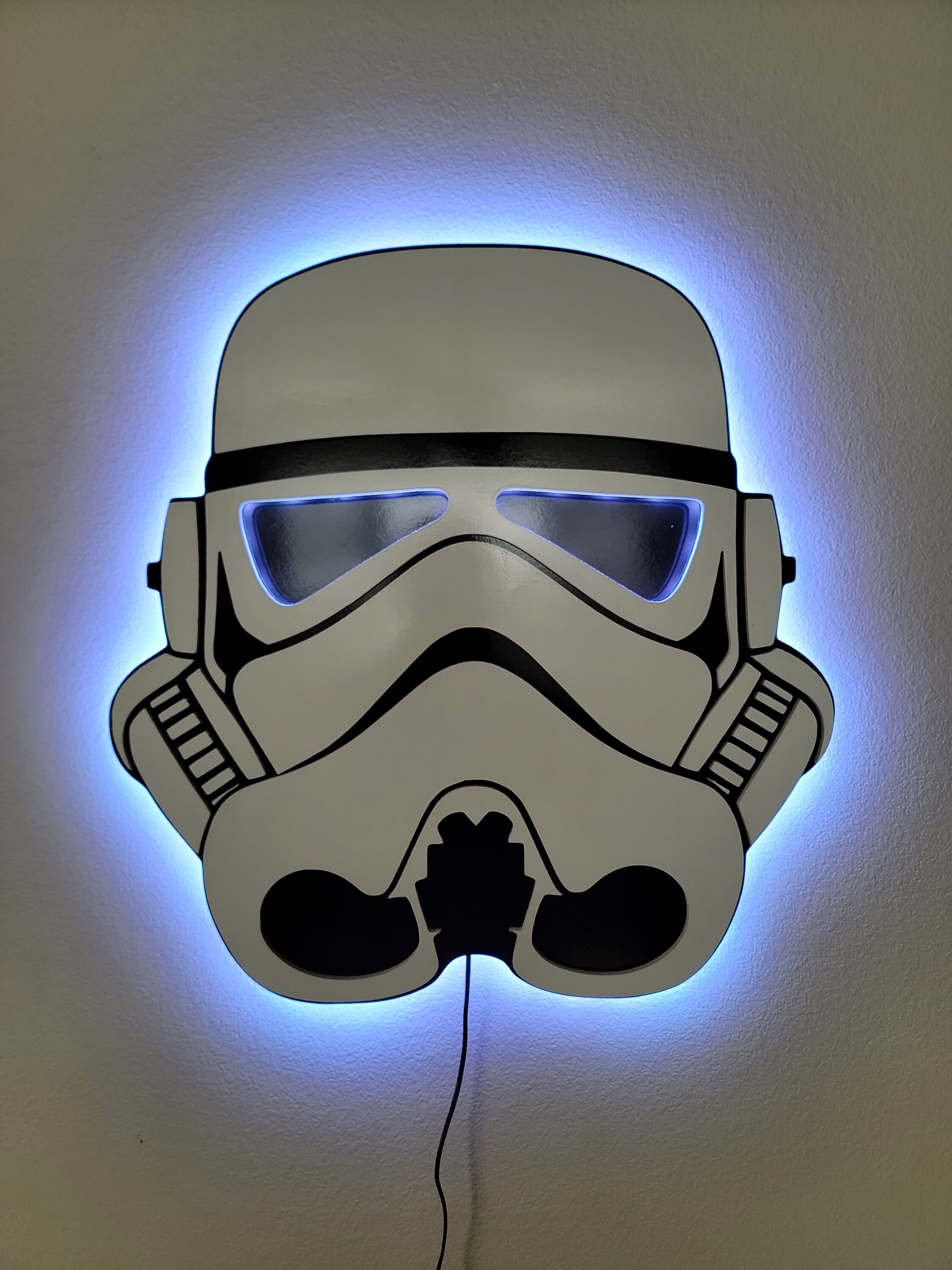 Stormtrooper 3D Sign With LED Lights - Etsy