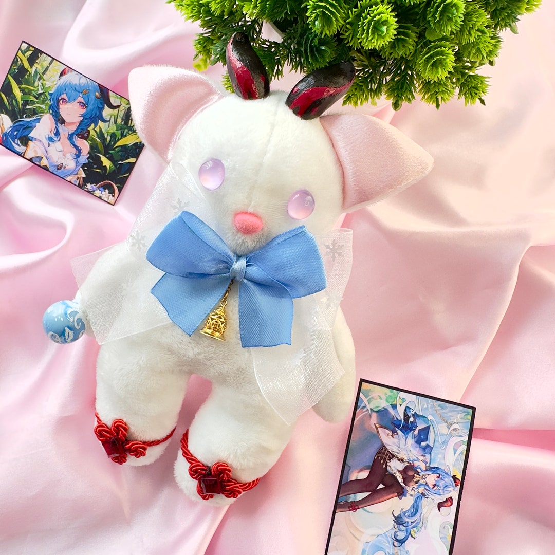 Ganyu Plush - Genshin Impact Themed Stuffed Animal - Goat Plush - Video ...