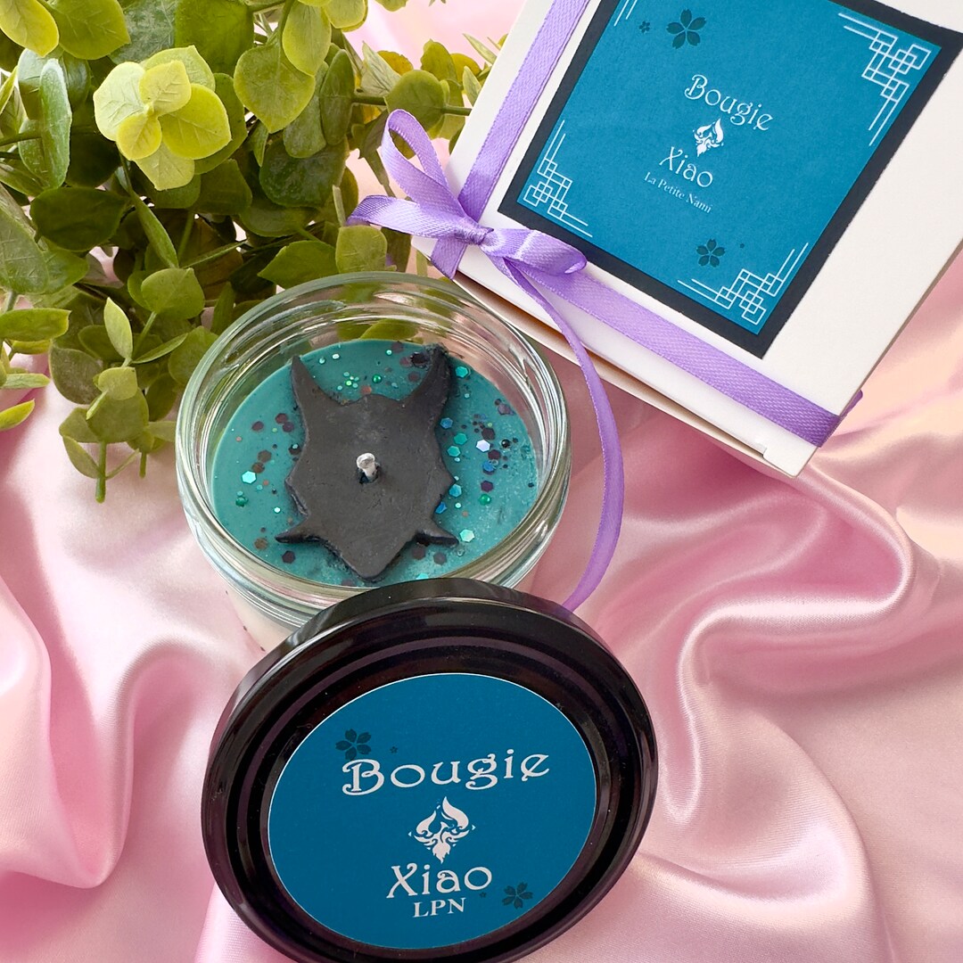 Xiao Soy Candle – Genshin Impact Inspired Candle – Oni Mask – Anemo ...