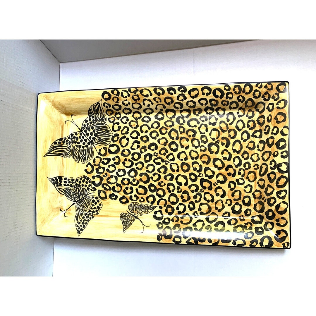 Laurie Gates Ware - Metamorphosis Pattern - Rectangle Serving Platter ...