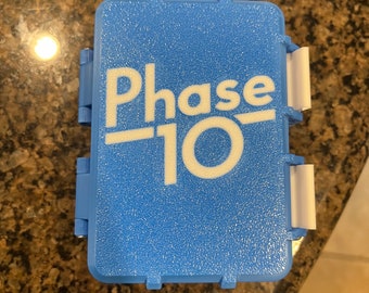 ADULTS GAME CARD, Phase 10 Canva Template, Phase 10 4 Round Game ...