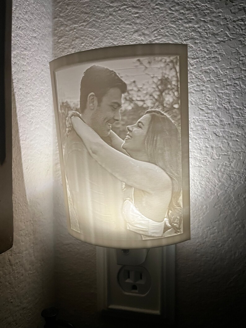 Custom 3D Printed Lithograph Night Light - Etsy
