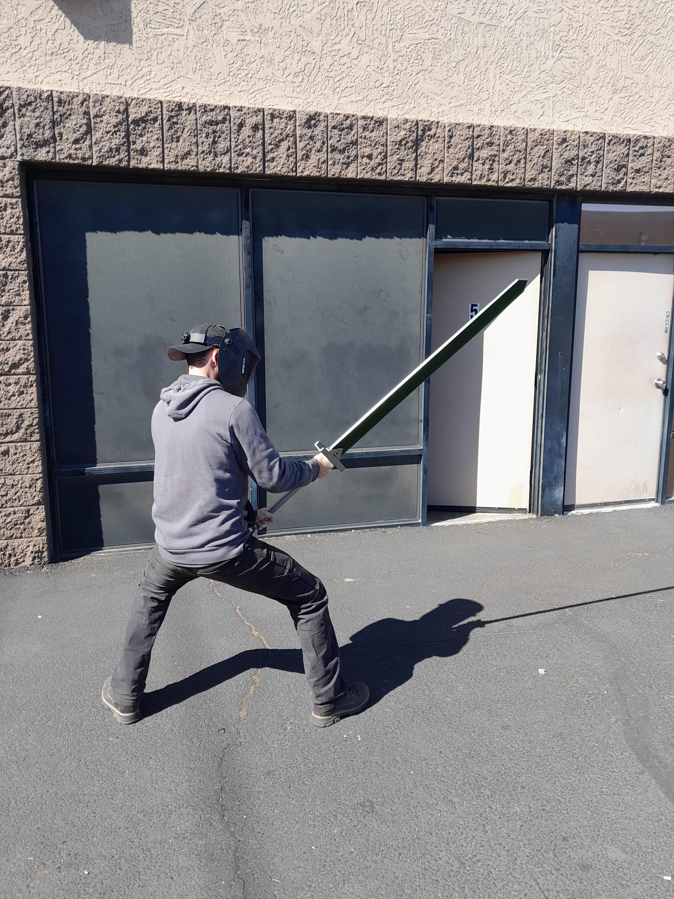 Heavy Weight Training Sword | Green Ranger | Giant Sword - Etsy