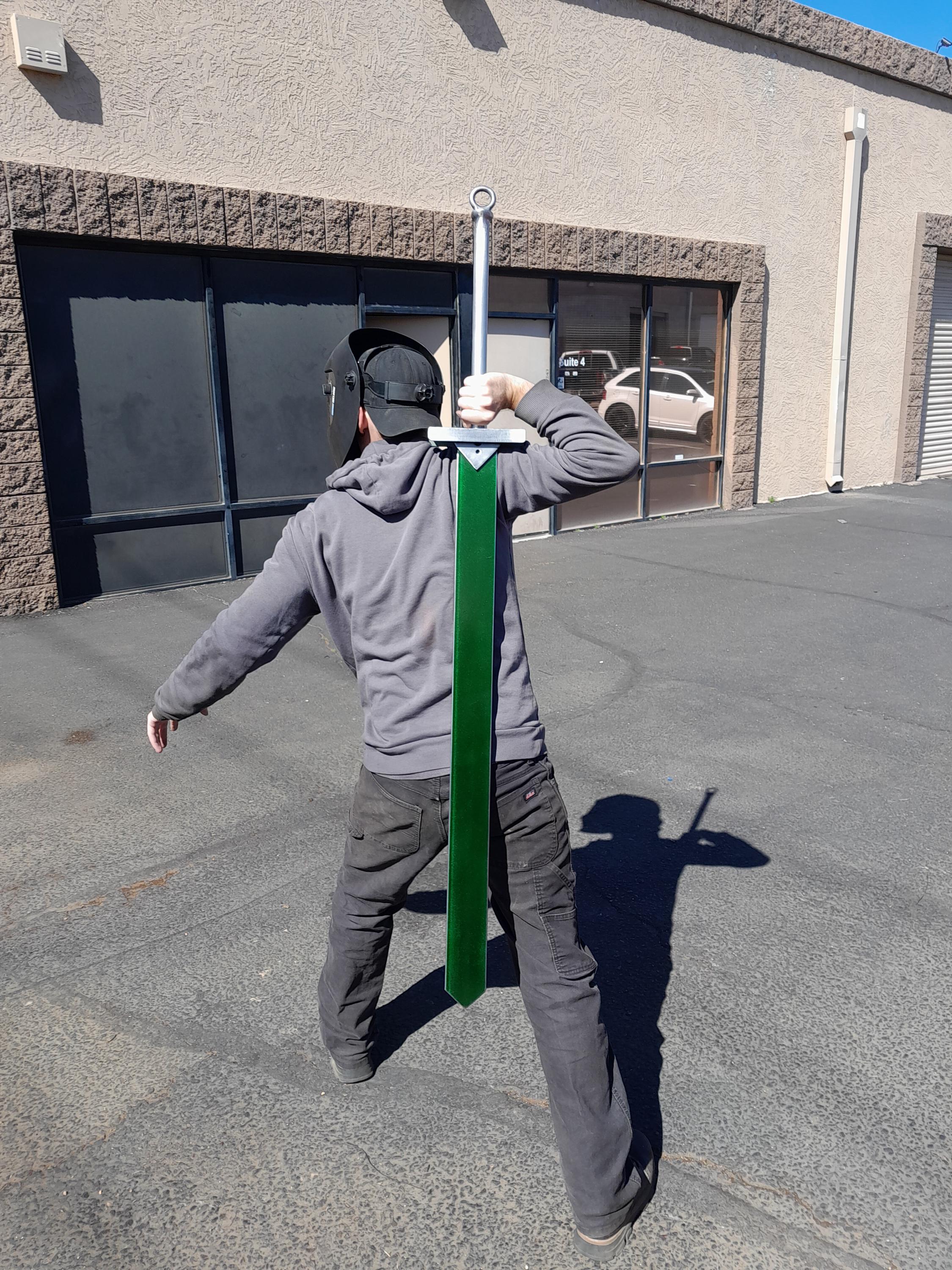 Heavy Weight Training Sword | Green Ranger | Giant Sword - Etsy