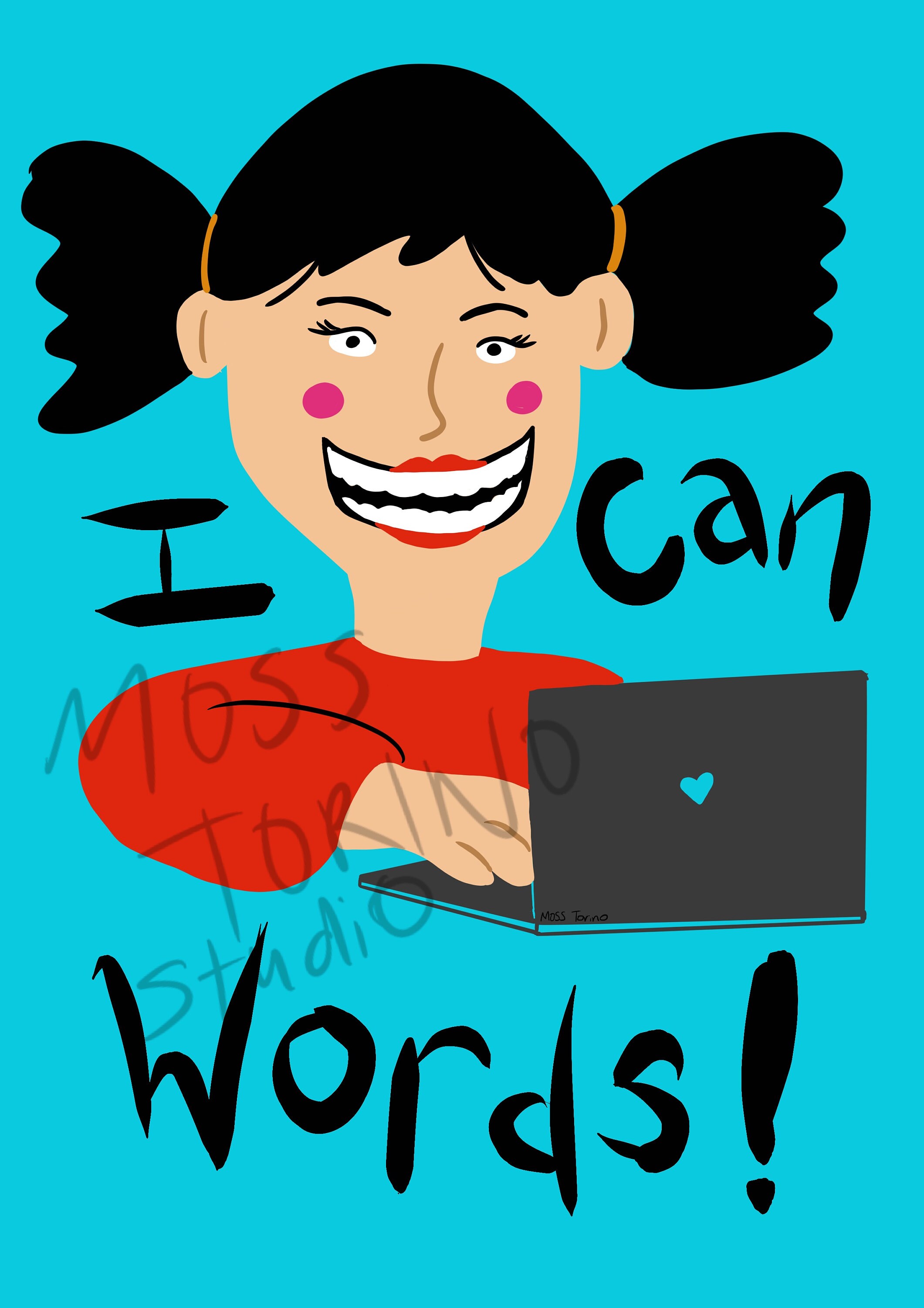 I Can Words Motivational Art Print, Digital Download for Writers ...