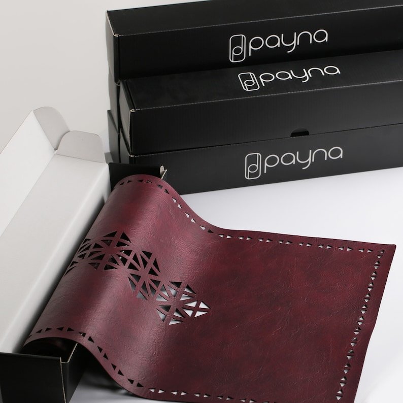 Leather Table Centerpiece Runner Table Cloth Boho Decor by - Etsy