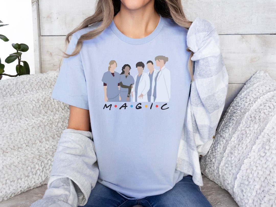 MAGIC Grey's Anatomy T-shirt, Grey Anatomy Shirt, Greys Anatomy Interns ...