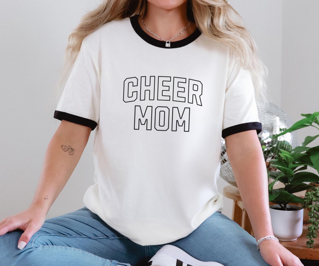 Vintage Cheer Mom Shirt, Cheer Mama Gift, Cheerleader Mom Tee, Unisex ...