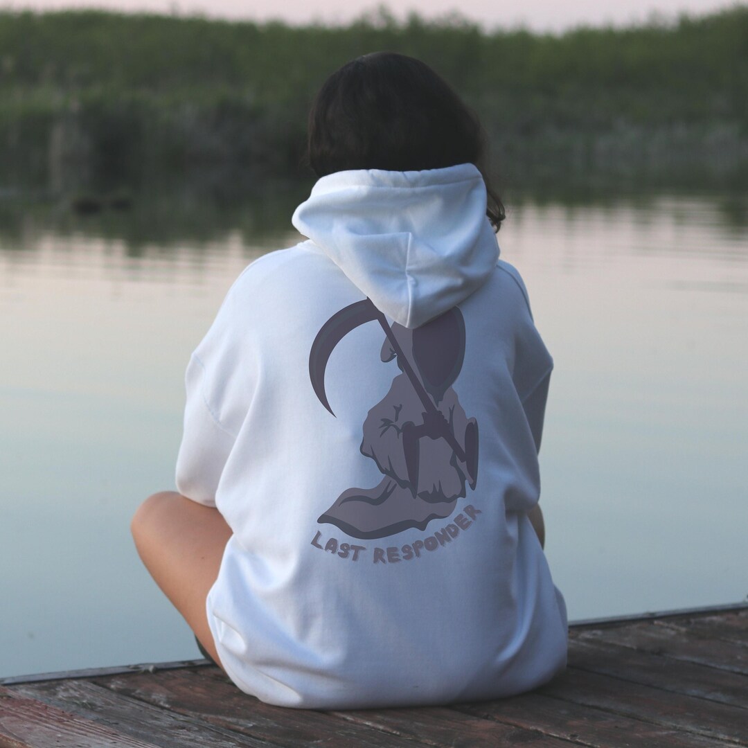 Horror Hoodie, Goth Hoodie, Grim Reaper Hoodie, Horror Sweatshirt ...