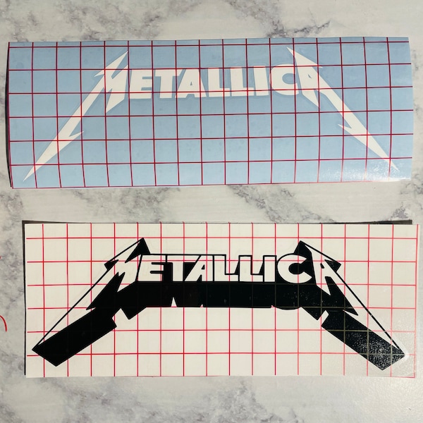 Metallica Car Decal - Etsy