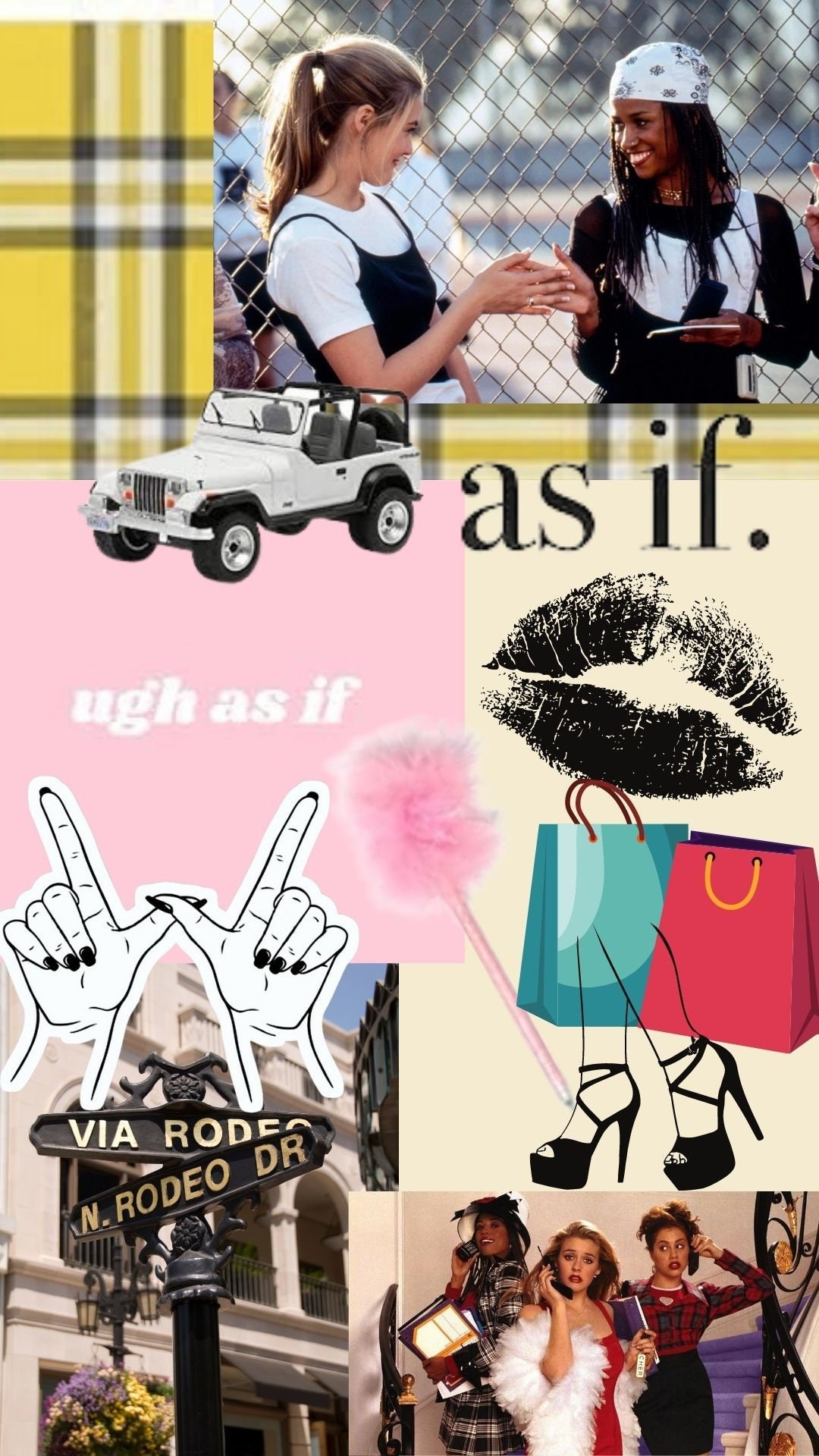 Clueless Wallpaper Collage - Etsy