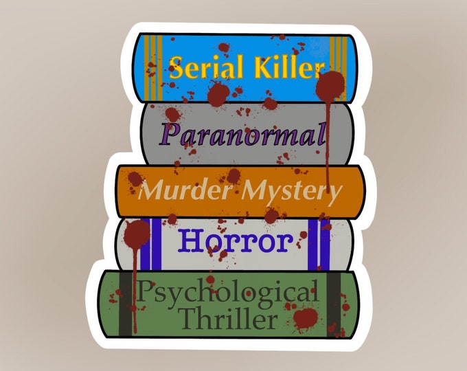 Book Genre Sticker Sheet | 25 Cute Book Planner Stickers Book Tracker ...