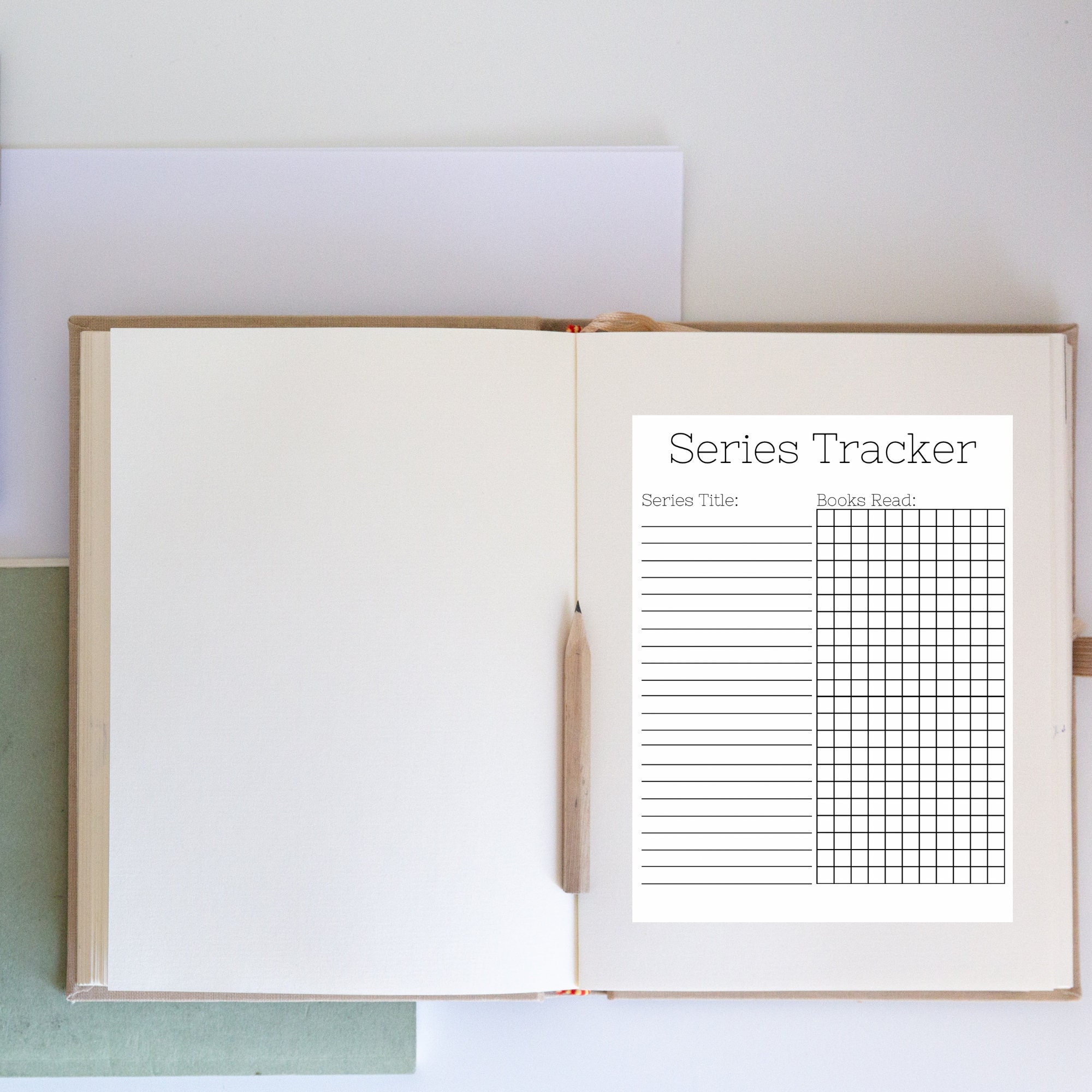 Book Series Tracker Sticker Book Journal Sticker Reading - Etsy