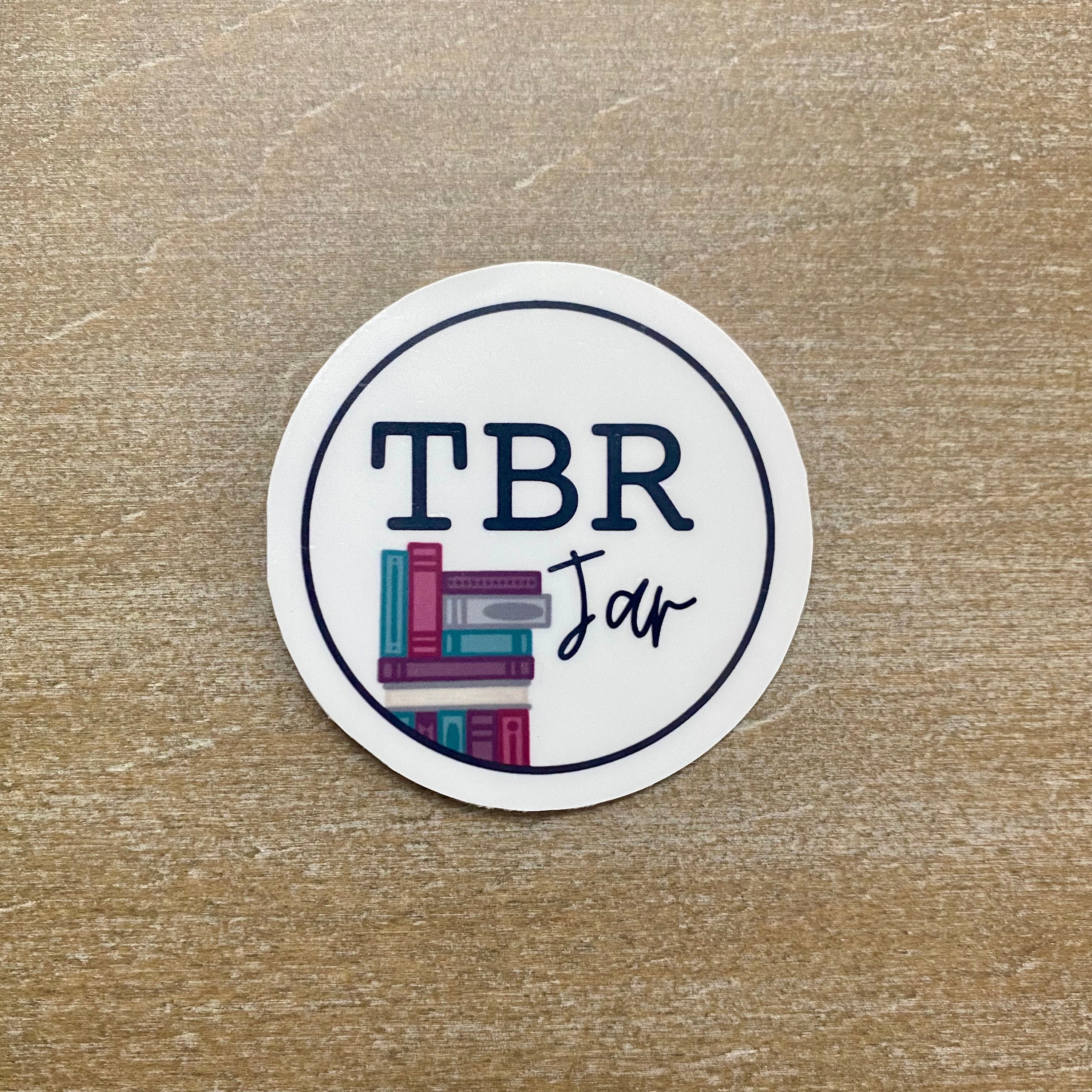 To Be Read Sticker, TBR Jar, TBR Cart, Book Worm, Librarian Gift ...