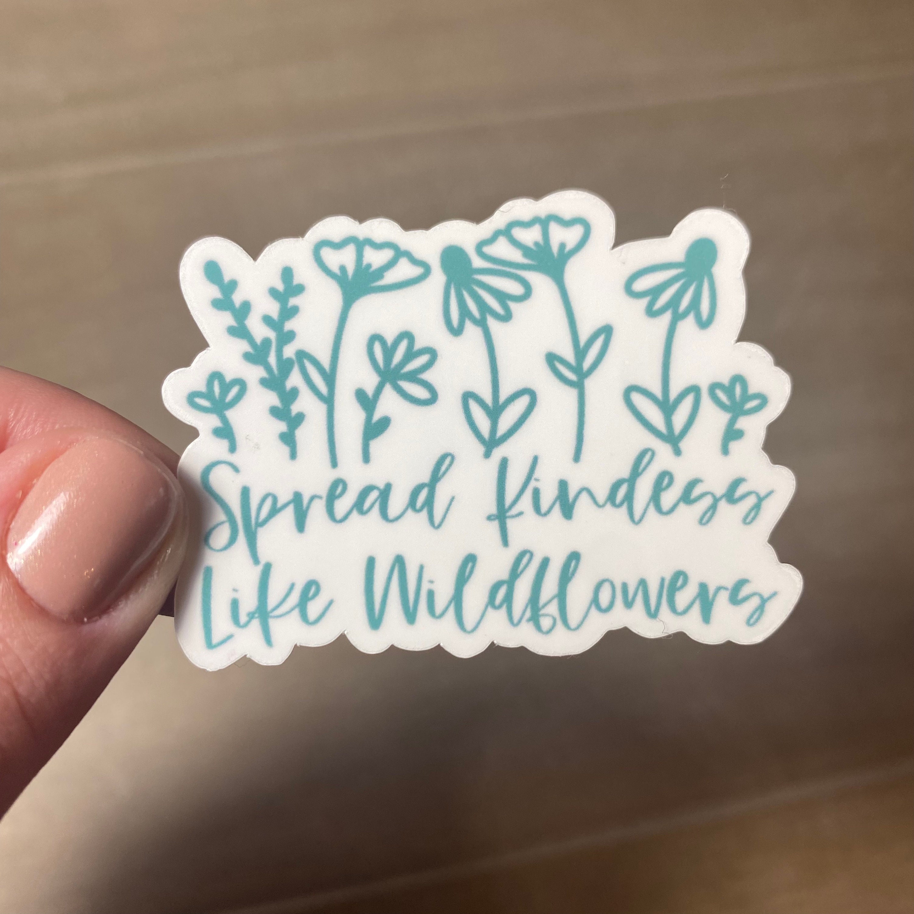 Waterproof Sticker Laptop Sticker Water bottle Sticker Spread Kindness ...